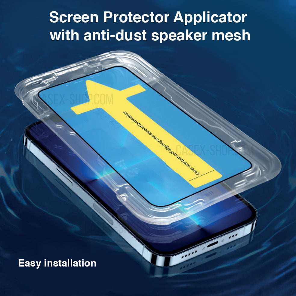 Clear Screen Protector Applicator Case X Clear Screen Protector Applicator Case X